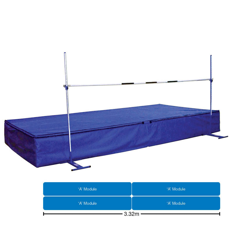 JUNIOR SCHOOL HIGH JUMP LANDING AREA - WITH WEAR SHEET